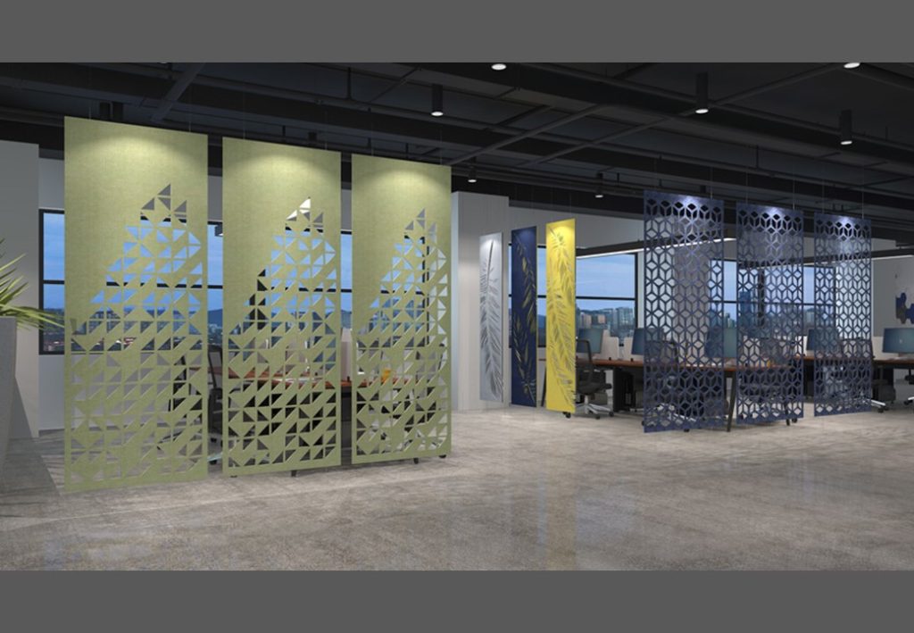 HANGING SCREENS | Modular Space